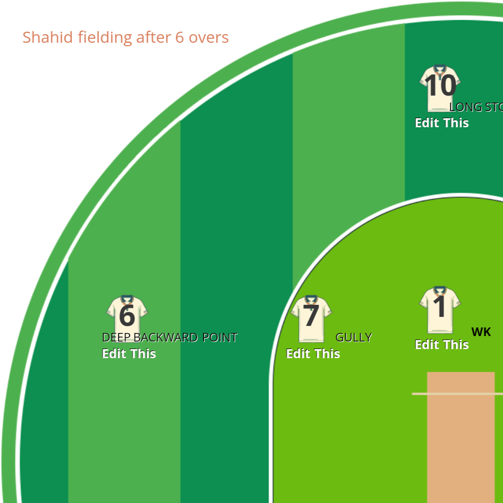 Cricket Fielding | Interactive Cricket Fielding Planner & Strategy Tool