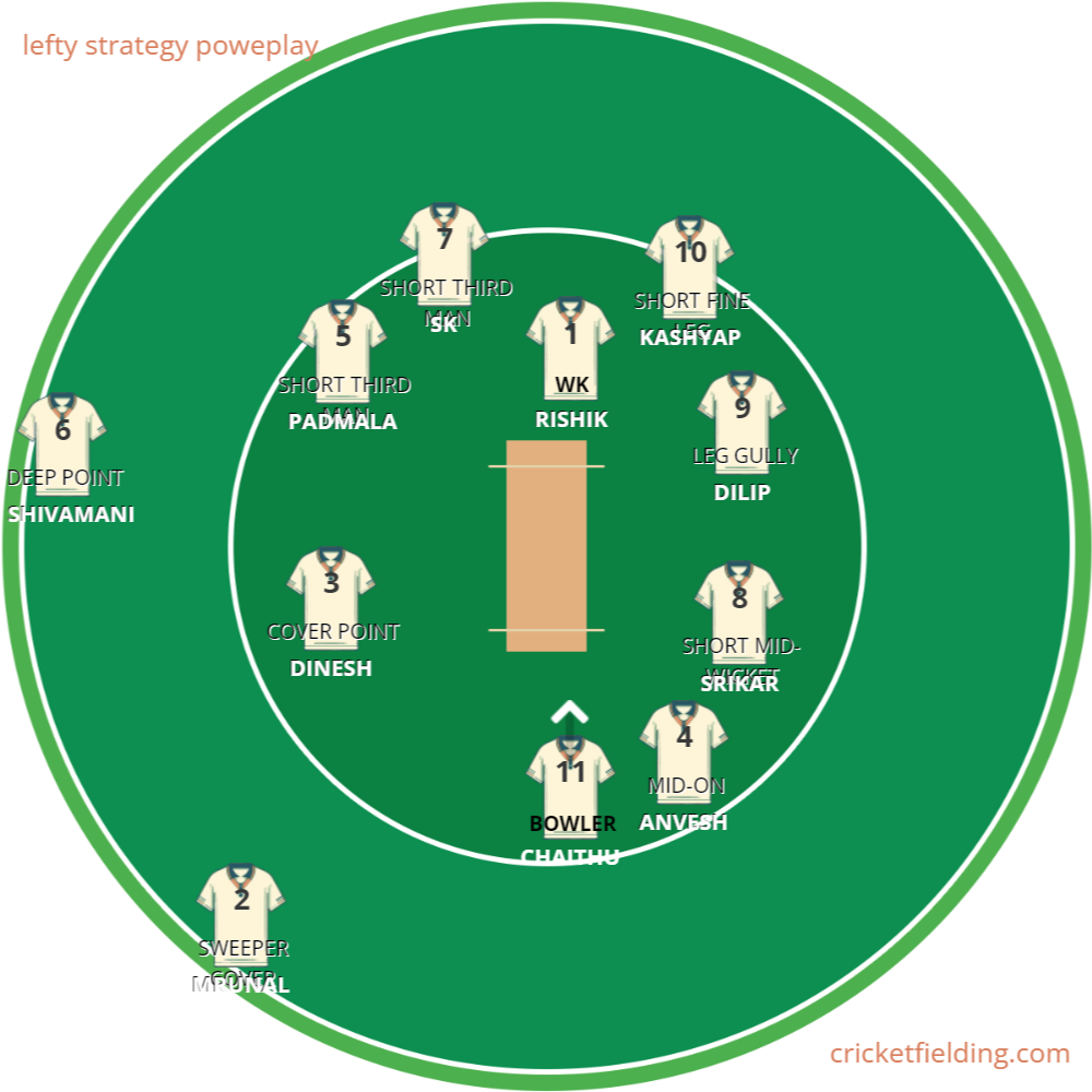 Cricket Fielding | Interactive Cricket Fielding Planner & Strategy Tool